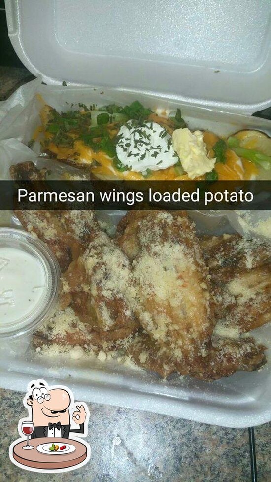 Menu at Let's Just WING It restaurant, Houston