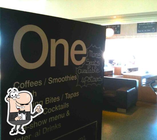 Menu at Bar One, Cardiff