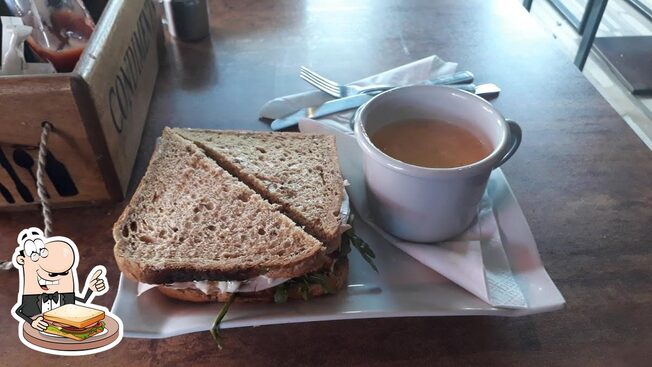 Menu at Nel's cafe, Castlewellan