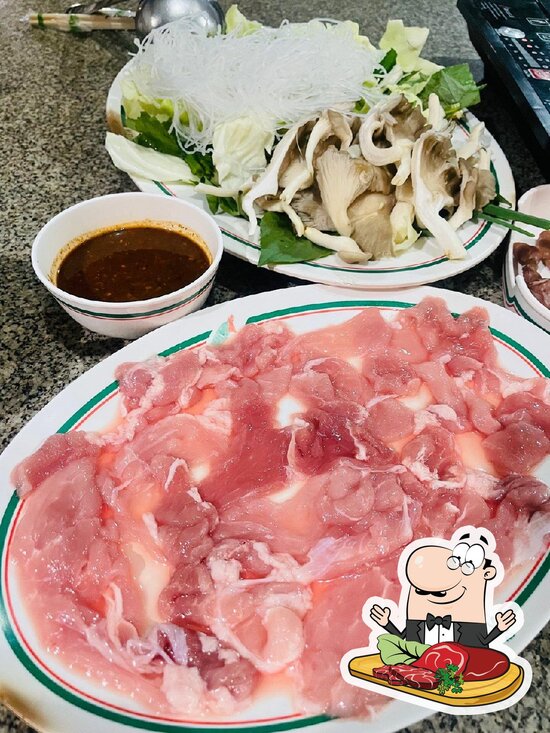 Menu at Tik Jaew Hon restaurant, Khon Kaen