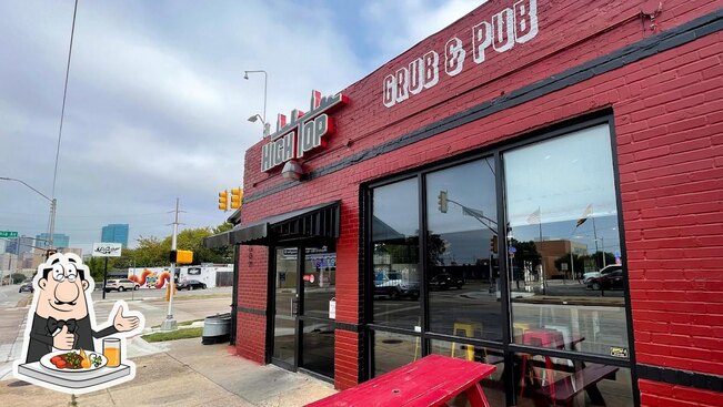 Menu at High Top Grub & Pub, Fort Worth