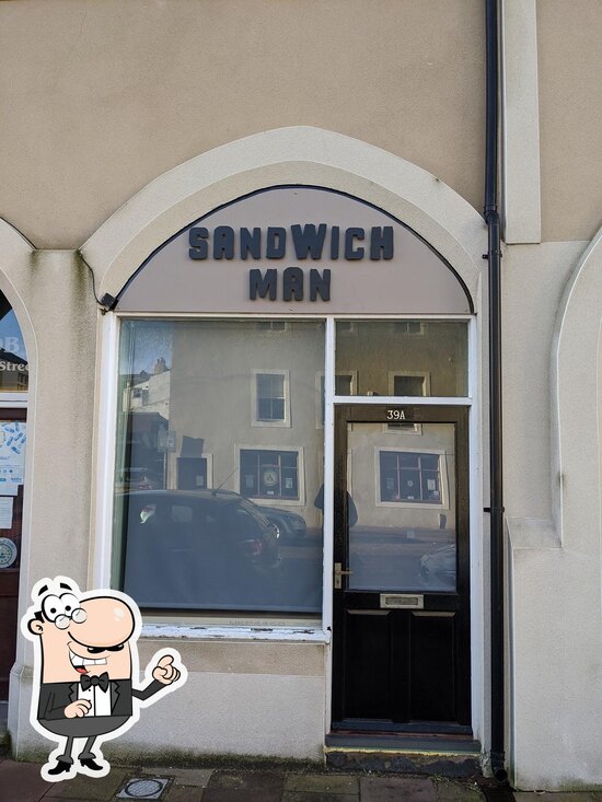Menu at Sandwich Man, Whitehaven