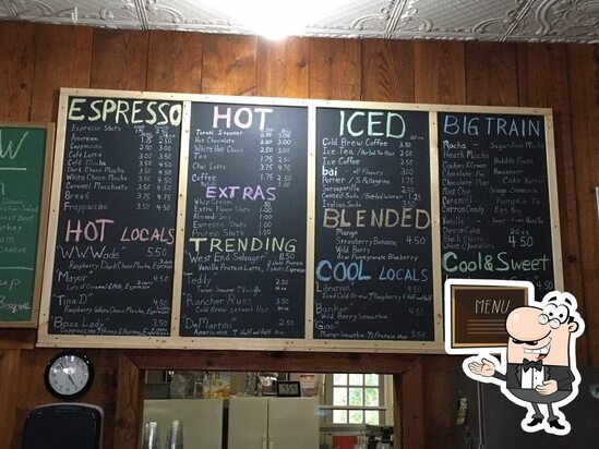 Menu at Badlands Barista and Boutique LLC, Beach