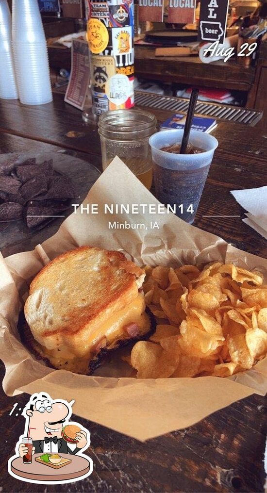 Menu at Nineteen14 pub & bar, Minburn