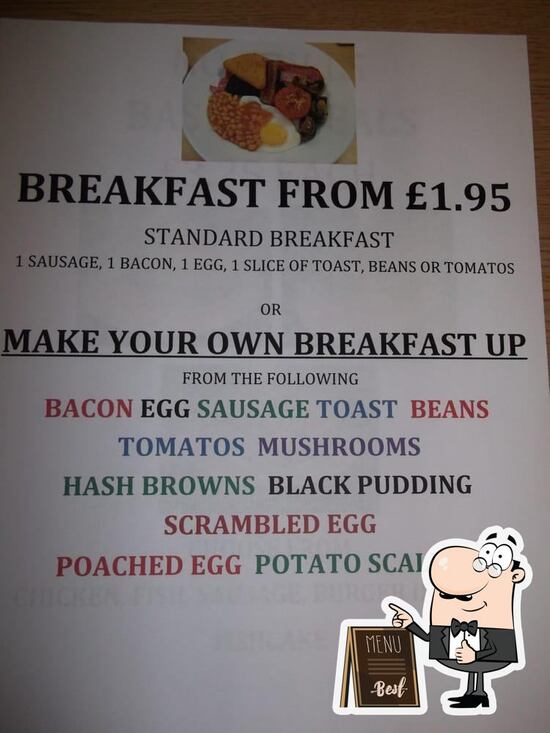 Menu at The Moody Cow pub & bar, Skegness