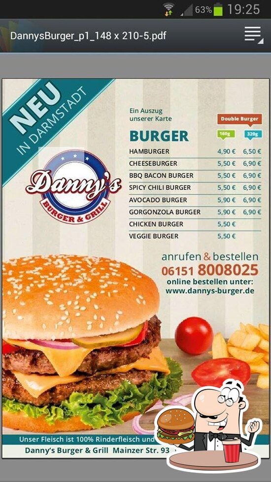 Danny's Burger & Grill restaurant, Darmstadt - Restaurantbewertungen