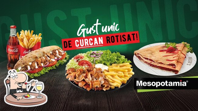 Menu at Mesopotamia, Pitești