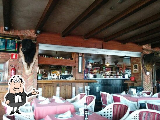Menu at Gambrinus restaurant, Maspalomas, Centro comercial plaza