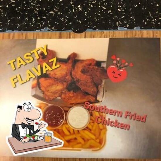 Menu at Tasty Flavaz restaurant, South Elmsall