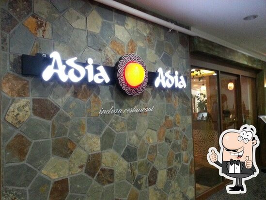 Menu at Asia Asia restaurant, Seongnam-si