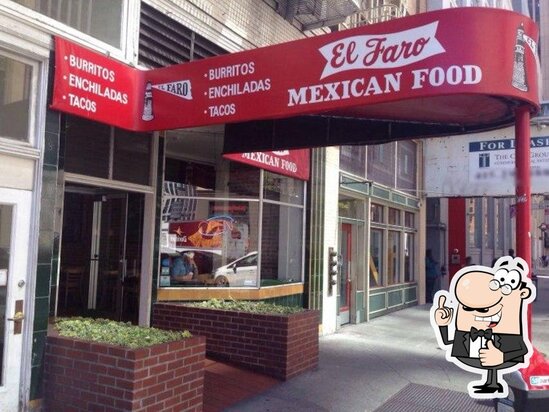 Menu at El Faro Restaurant, San Francisco, 82 1st St