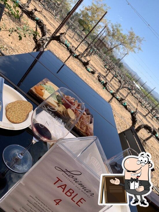 Menu at Lorimar Winery pub & bar, Temecula