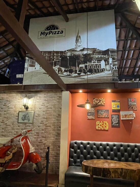 Menu at Mypizza restaurant, Manhumirim