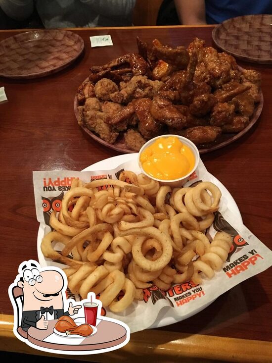 Carta de Hooters Restaurant, Winnipeg, St Matthews Ave