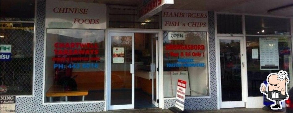 Menu at Chartwell Chinese & European Takeaways fast food, Auckland