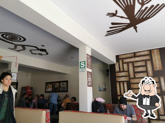 Carta de Mom's Cafe, Nasca, Jr. Lima 168A