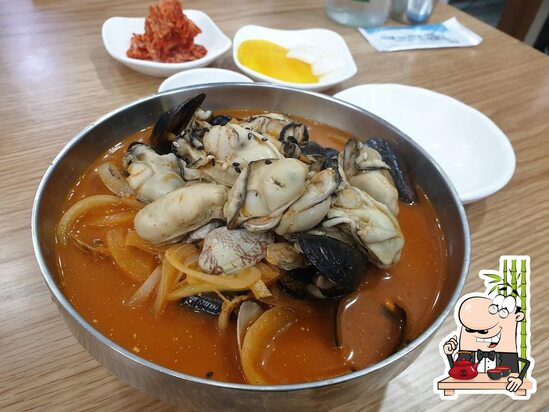 Menu at Seoul Banjeom restaurant, Jeongeup-si