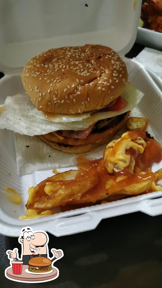 Menu at Azulitos & Burgers Ale restaurant, Mexico City