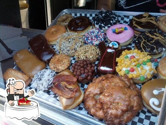 Menu at Voodoo Doughnut Mobile, Portland
