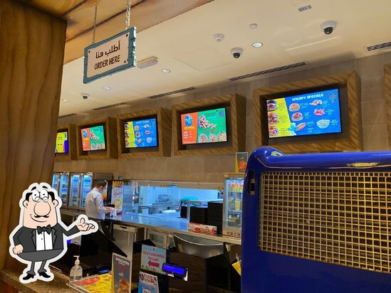 Menu at Very Smurfy cafe, Dubai