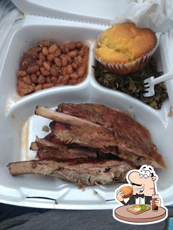 Menu at BBQ Heaven, Hinesville