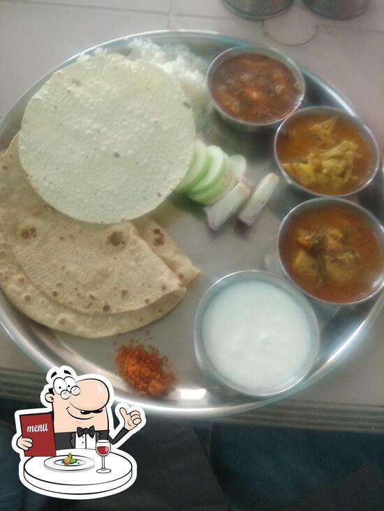 Menu at Padmavati Bhojnalaya and Tea, Nanded-Waghala