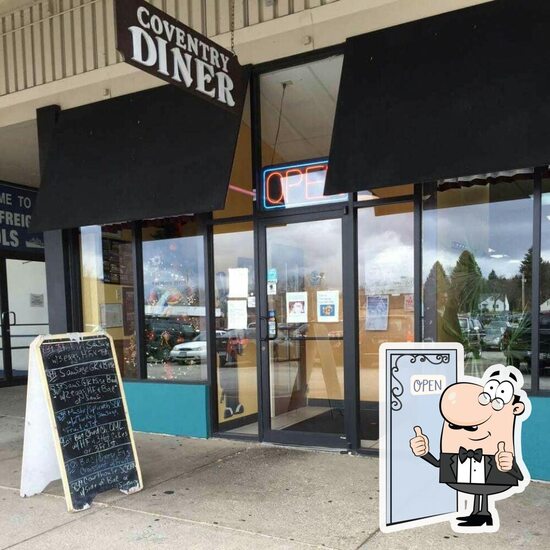Menu at Coventry Diner restaurant, Akron