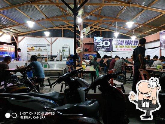 Menu at Kedai Kopi 99 cafe, Sirandorung
