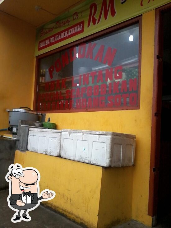 Menu at Pondokan Mbak Lintang restaurant, West Jakarta