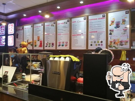 Menu at Ocha House Milktea cafe, Qui Nhơn