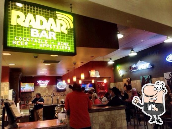 Menu at Radar Bar, Amarillo