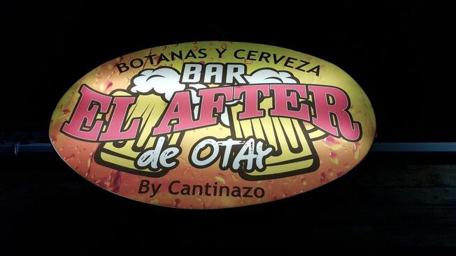Menu at El AFTER de OTAY pub & bar, Tijuana