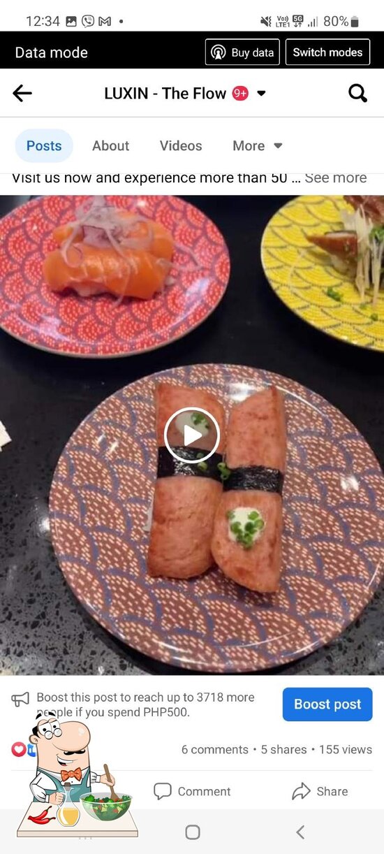 Menu at Luxin - The Flow restaurant, Taguig