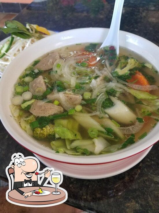 Menu at Pho'Dera Vietnamese Noodle House restaurant, Madera