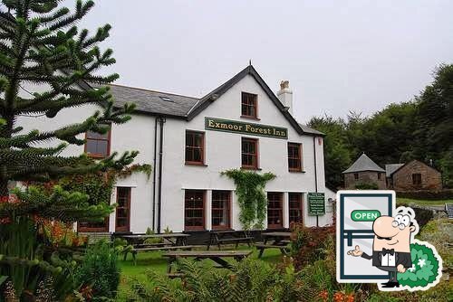 Menu at The Exmoor Forest Inn pub & bar, Simonsbath