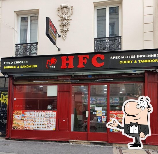 Menu at Hfc restaurant, Paris, 82 Rue Riquet