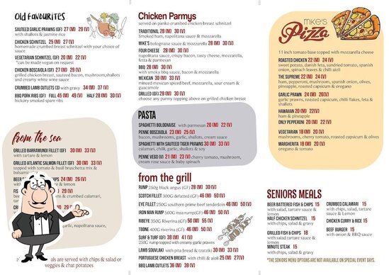 Club Rivers, Riverwood - Restaurant menu, prices and reviews