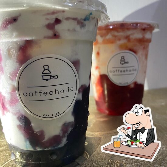 Menu at Coffeeholic cafe, Santo Tomas