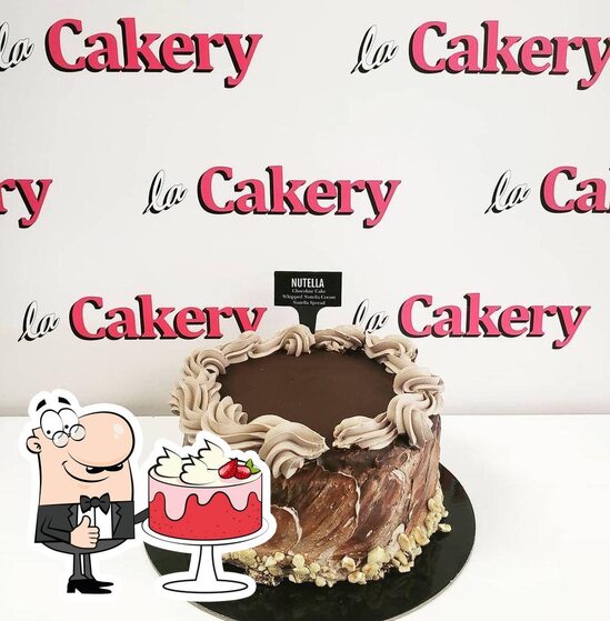 Menu at la Cakery London restaurant, London, Wonderland Rd S