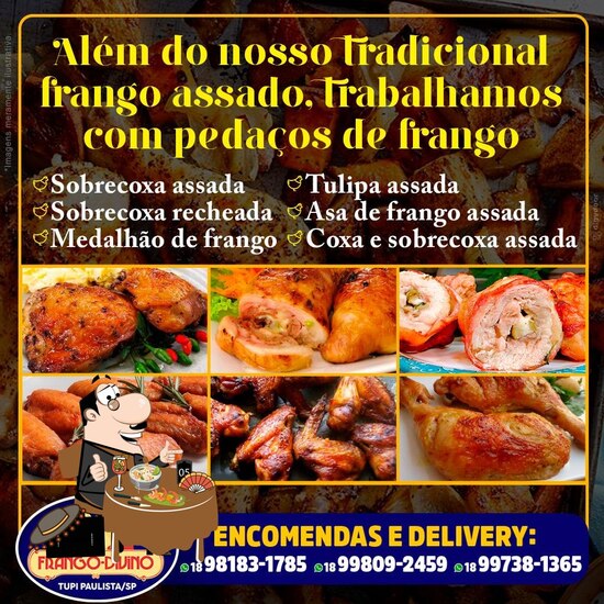 FRANGO DIVINO, Tupi Paulista - Menu do restaurante, preços e opiniões