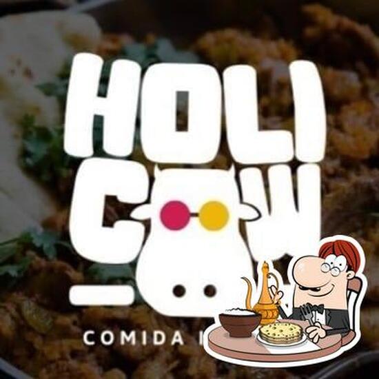 Menu at Holi Cow restaurant, Curitiba