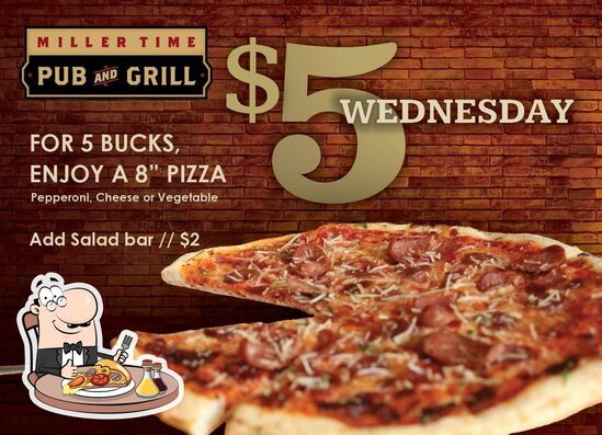 Miller Time Pub & Grill in Lincoln - Restaurant menu and reviews