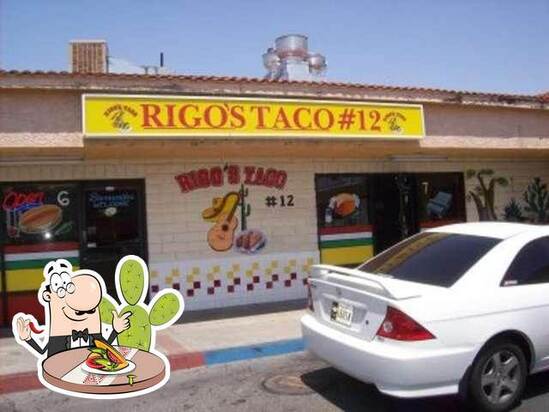 Menu at Rigo's Taco restaurant, Las Vegas, S Valley View Blvd #7
