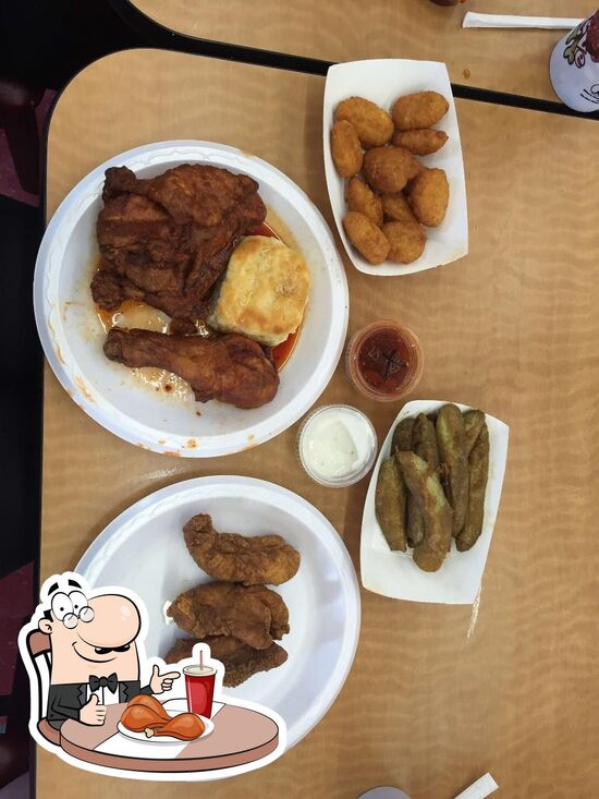 Menu at Uncle Lou's Fried Chicken restaurant, Memphis
