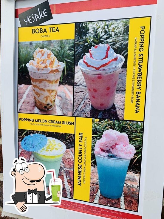 Menu at Yesake restaurant, Lake Buena Vista