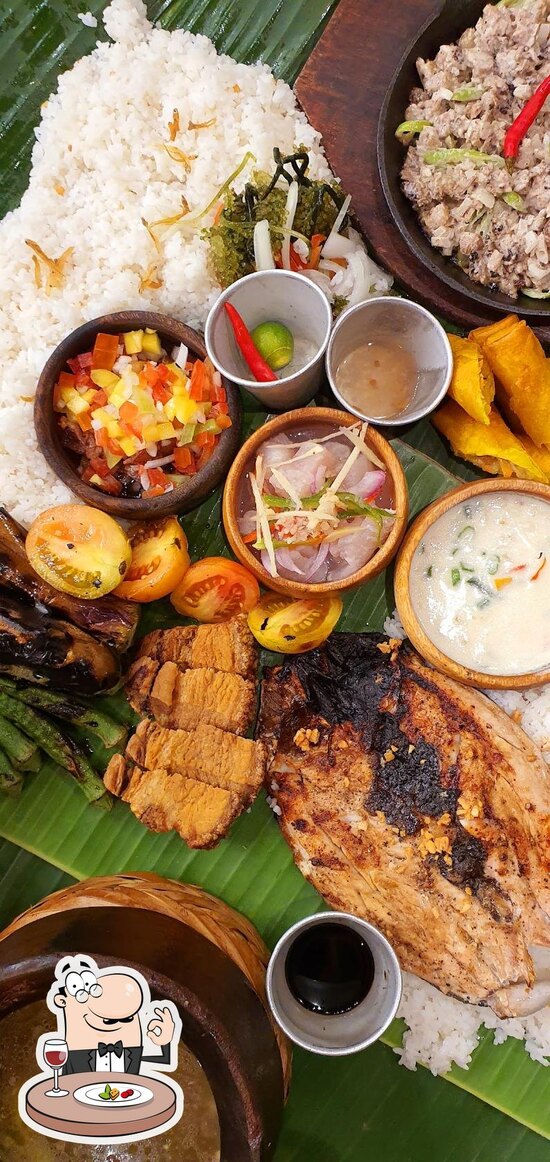Menu at Seafood Island restaurant, Vigan City