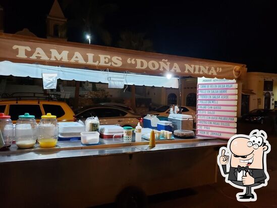 Carta del restaurante Tamales Doña Nina, San José del Cabo