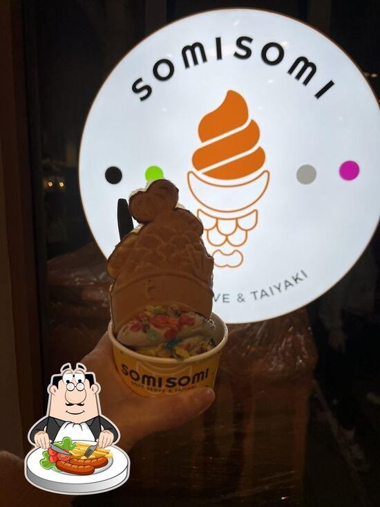 Menu at SOMISOMI desserts, San Mateo