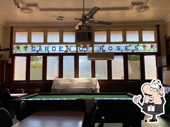 Menu at Garden of Roses Cafe, Canowindra