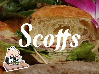 Menu at Scoffs cafe, Bingley